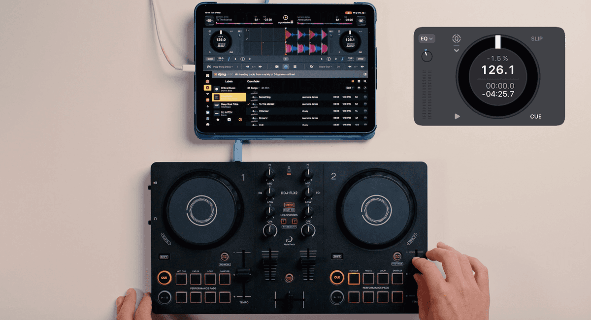 djay Pro DJ Course | Learn djay Pro Step by Step – Crossfader