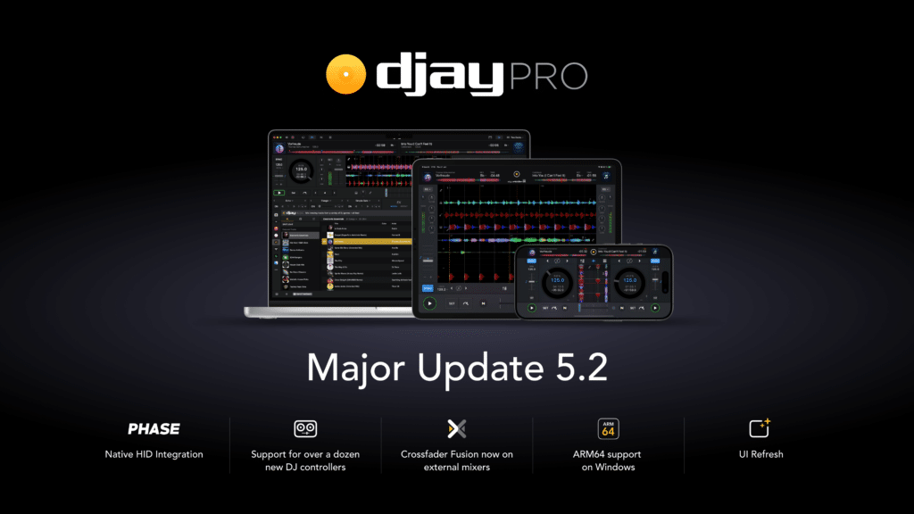 djay pro 5.2 has landed... with some INSANE updates!