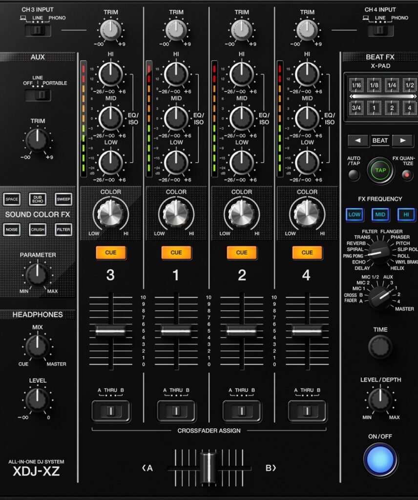 AlphaTheta XDJ-AZ vs. Pioneer DJ XDJ-XZ